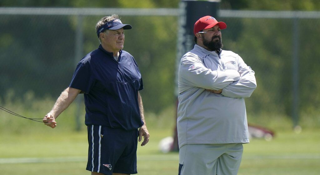 Bill Belichick, Matt Patricia and Matt Groh spotted at…