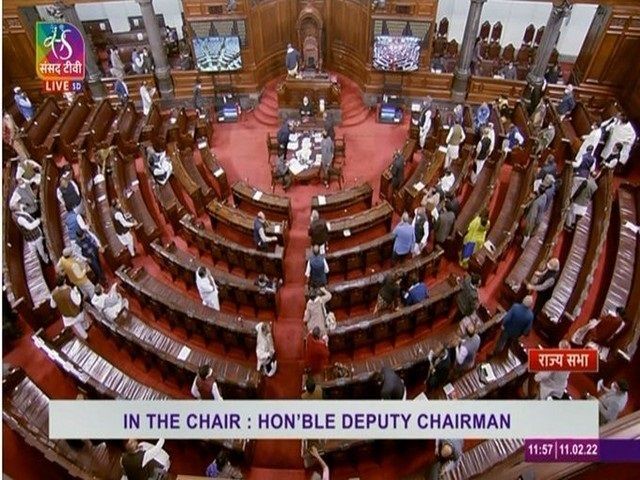 Rajya Sabha Adjourned Till Noon After Oppn Ruckus Over…