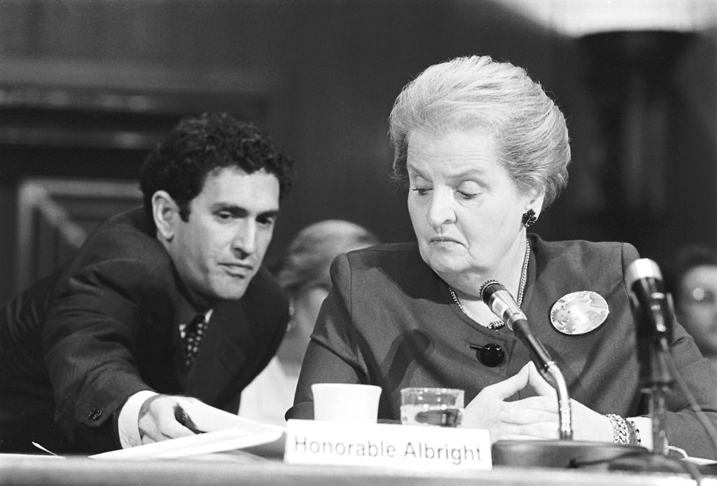 Madeleine Albright, first female secretary of State,…