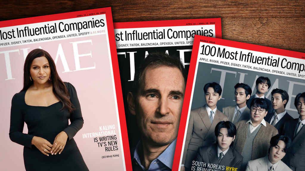 Amazon, OpenSea, Top Time's Most Influential Companies…