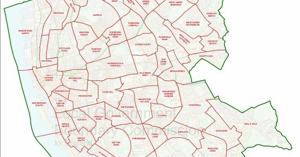 Map of Liverpool set for huge change with 71 new areas…