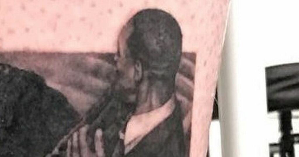 Will Smith slapping Chris Rock immortalised in ink on…