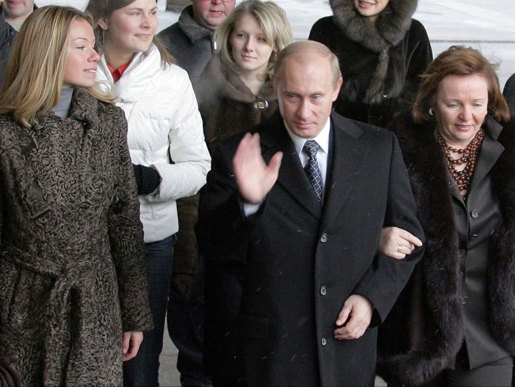 Who are Vladimir Putin’s daughters? Maria Vorontsova…