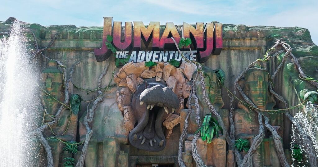 First look inside new £16million Jumanji themed ride…