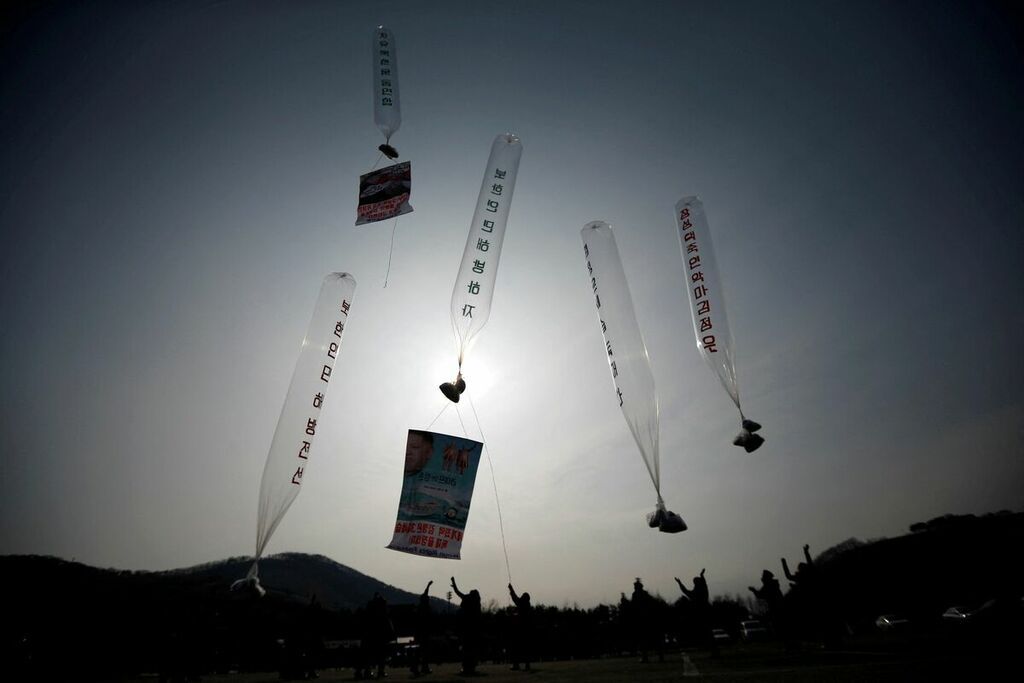 South Korea official signals leaflet balloons might…