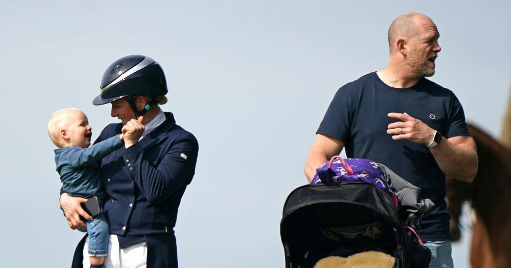 Zara and Mike Tindall dote on baby son Lucas and their…