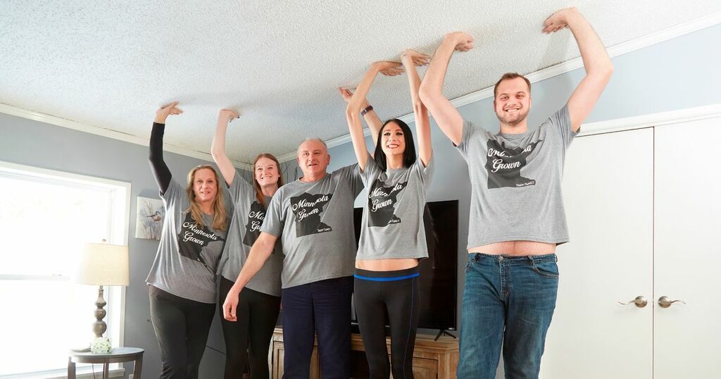 Meet the world's tallest family - and the shortest…