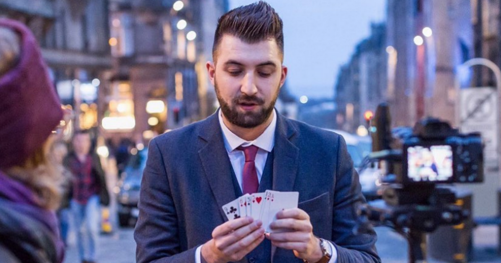 Meet the Edinburgh magician who missed his own…