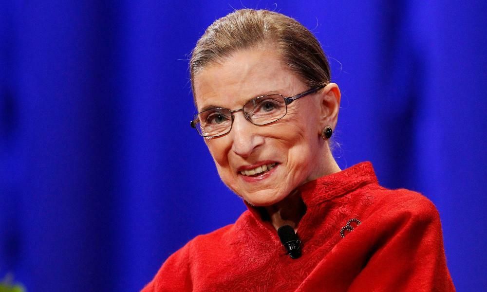 Ruth Bader Ginsburg’s art collection and personal…