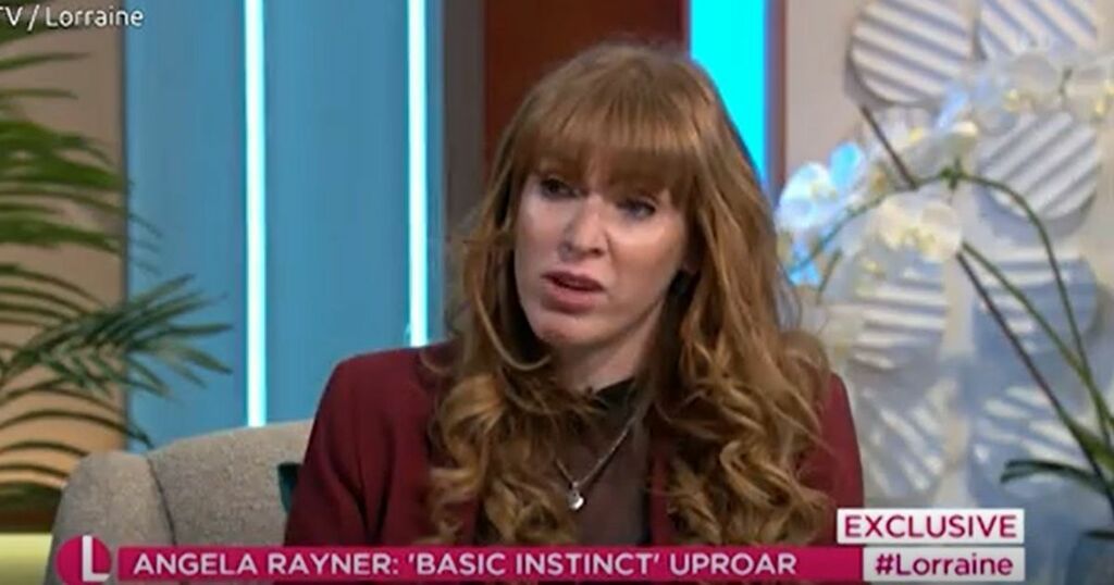Angela Rayner wears trouser suit on ITV's Lorraine as…
