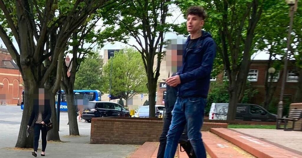 Man bombarded ex-partner with messages after she…