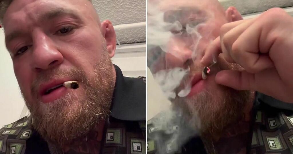 Conor McGregor has fans worried as UFC star smokes…