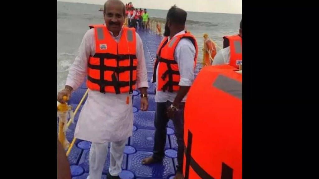 Karnataka’s first floating bridge inaugurated at Malpe…