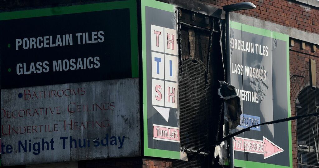 Images show devastation caused by huge fire at Oldham…