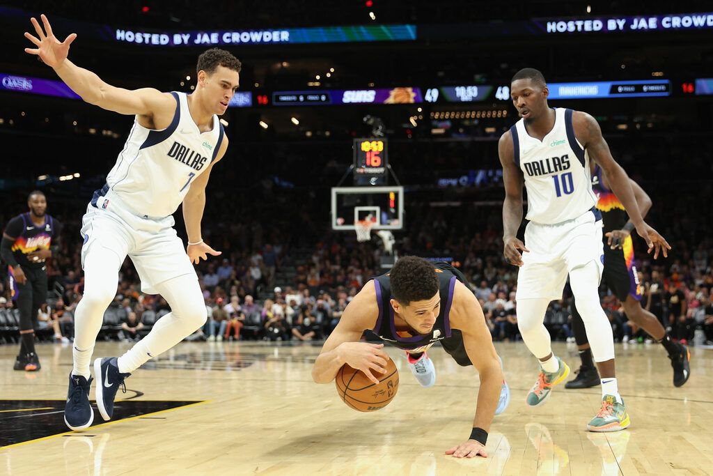 Devin Booker hilariously ripped Luka Doncic while…