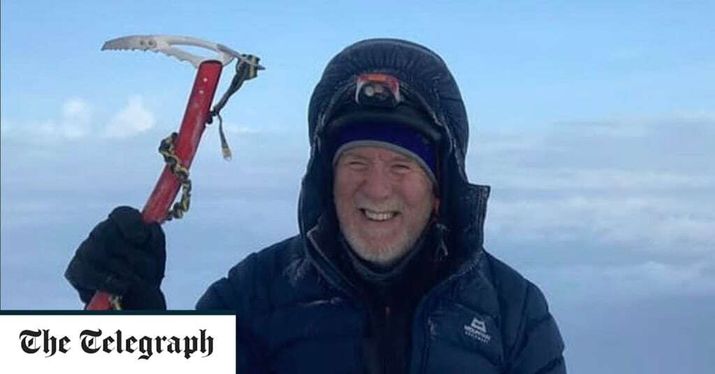 Grandfather-of-five becomes oldest British climber to…