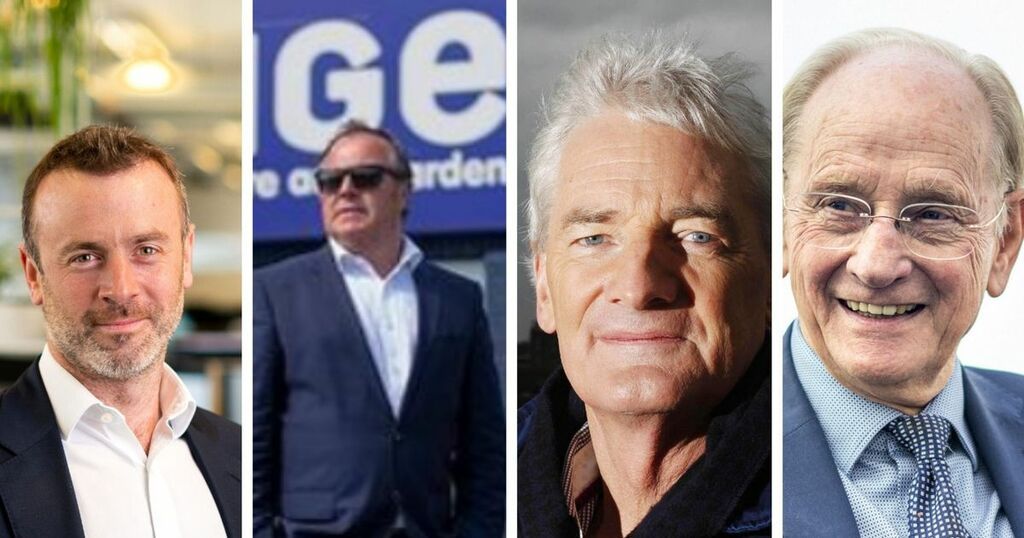 Dyson, The Range and Ovo owners among richest people…