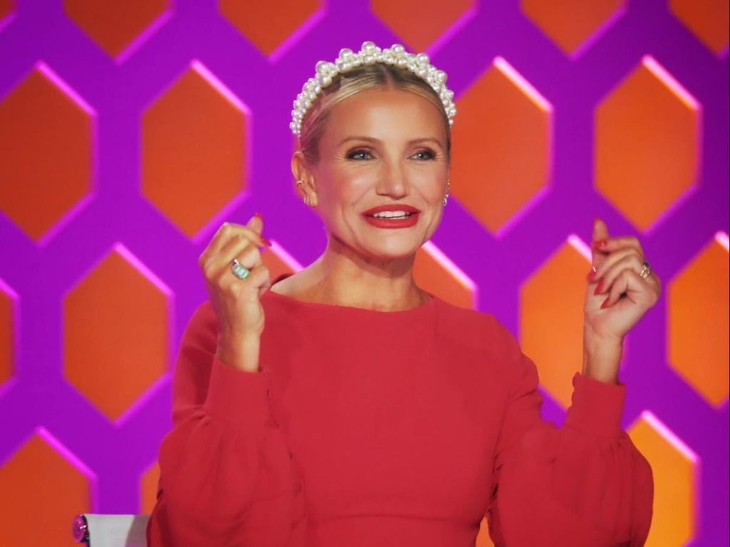 Cameron Diaz makes rare TV appearance on Drag Race All…