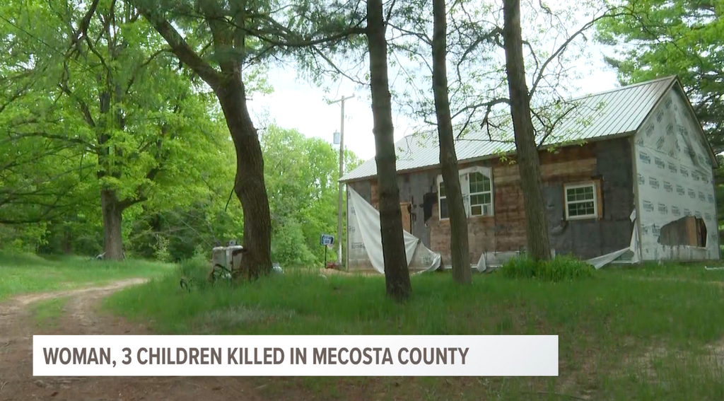 Mother and three children all under age 10 are shot…