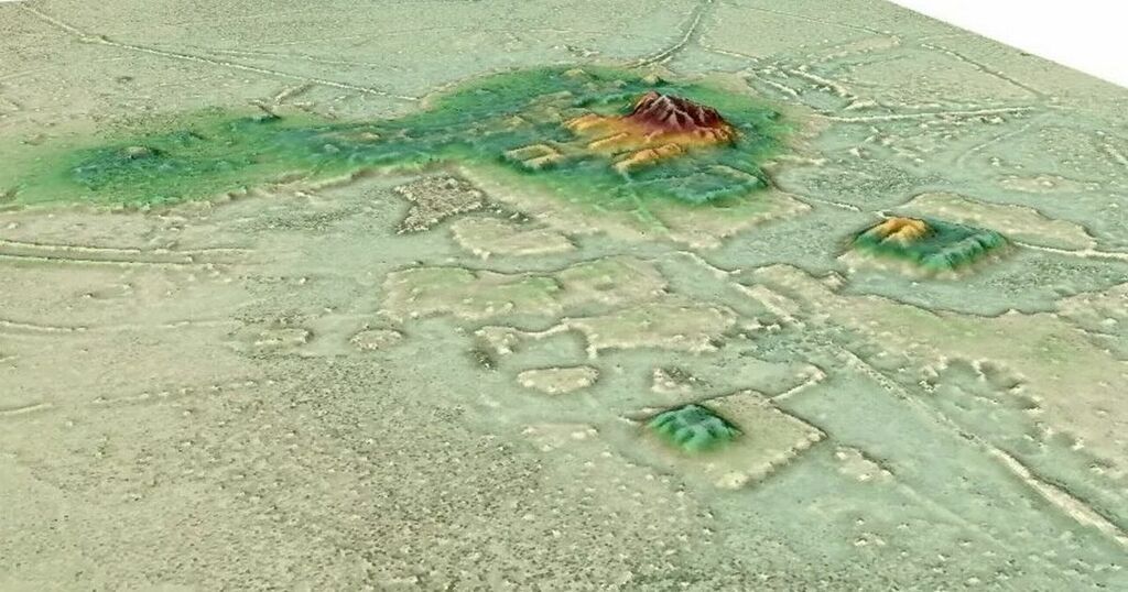 Laser technology reveals ancient cities with pyramids…