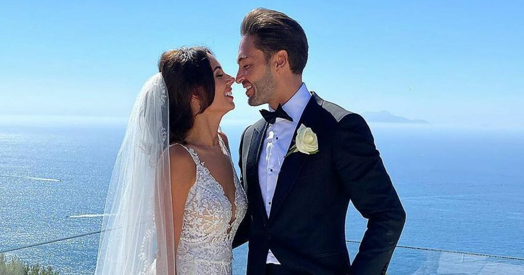 Mario Falcone marries in lavish Italian wedding with…