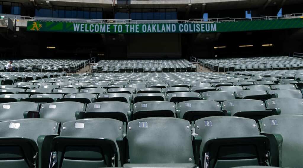 Photo Of A’s Crowd Goes Viral After Announced Crowd Of…