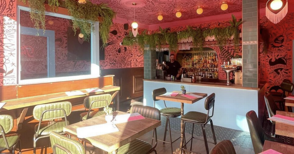 Glasgow south site spot The Luchador bar transformed…