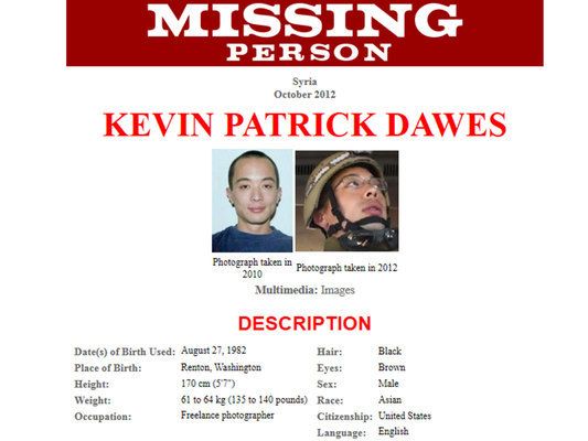 Kevin Patrick Dawes: Missing American photographer…