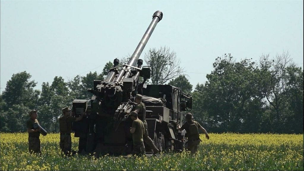 Meet the Ukrainian forces using French-supplied Caesar…