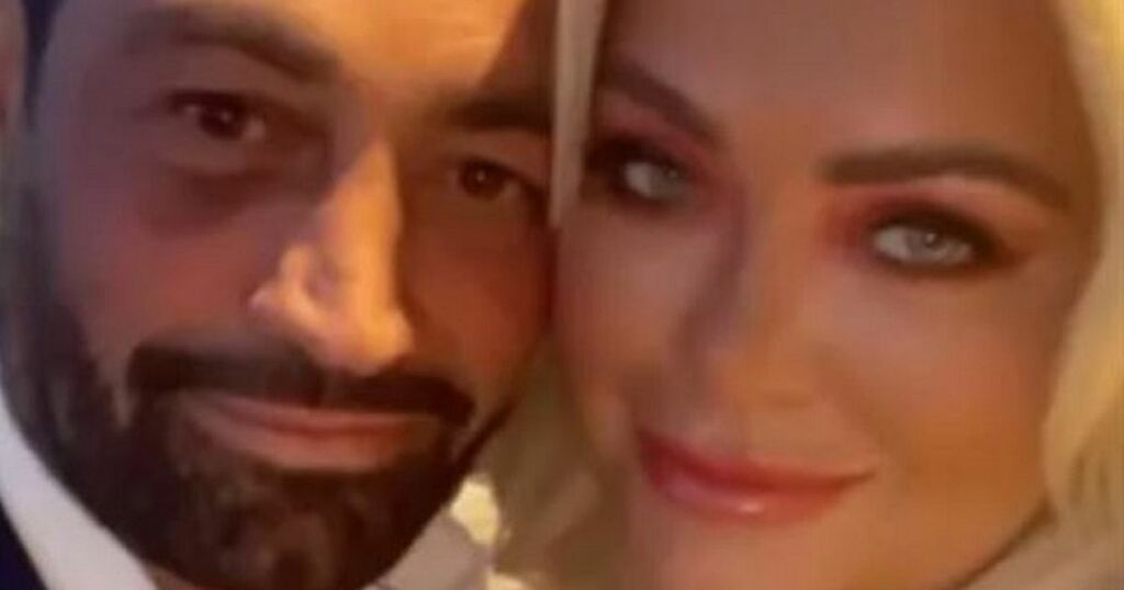 Gemma Collins and fiancé Rami Hawash share sweet kiss…