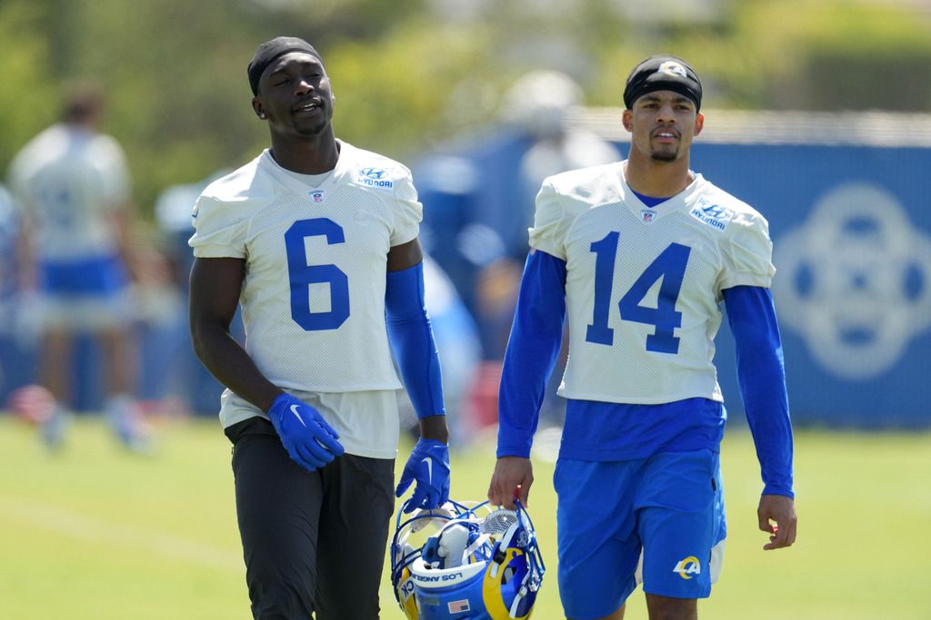 Watch: Rams rookies hilariously try their hand at…