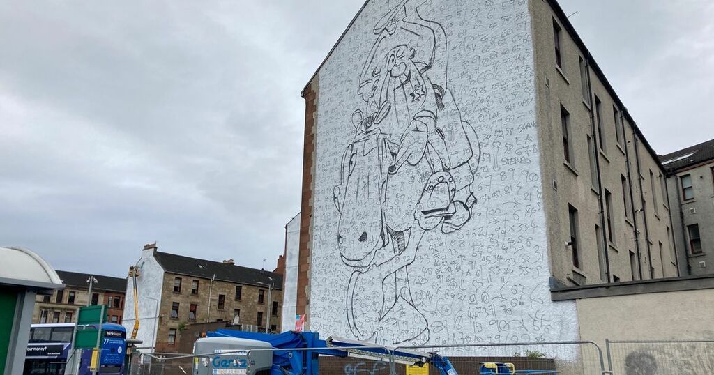Lobey Dosser mural appears in Partick as Glasgow west…