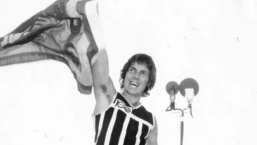 Port Adelaide great Russell Ebert made a legend at…