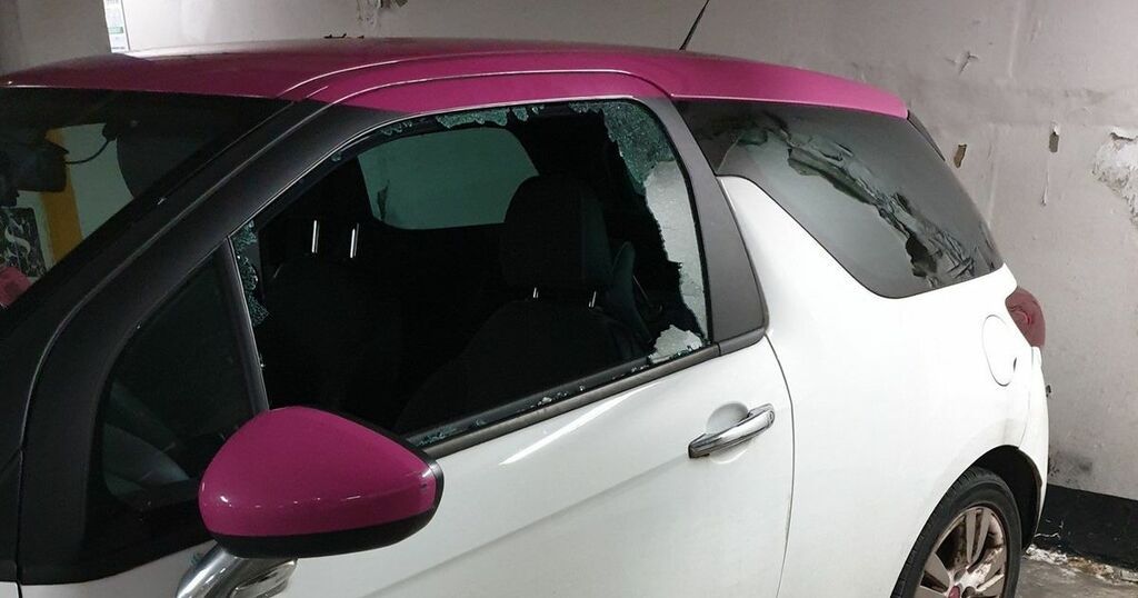 Smashed up cars and drug users blight Elliot Lawless…