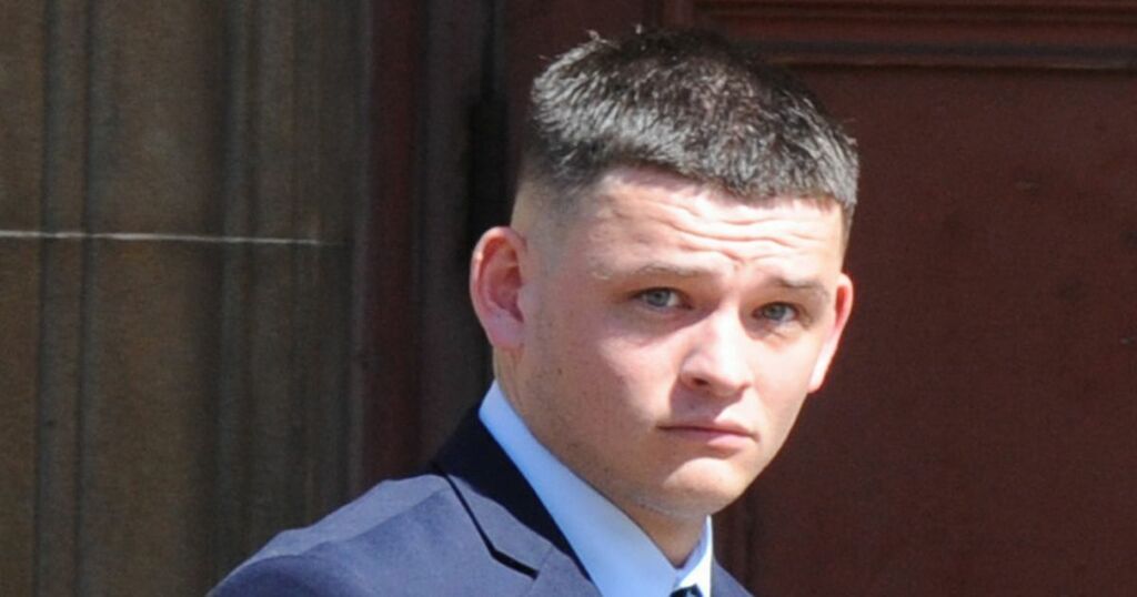 Ex-soldier admits he "went over the score" after…