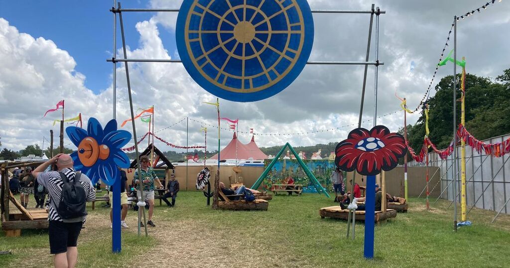 Inside Glasto’s VIP areas with secret walkways and a…