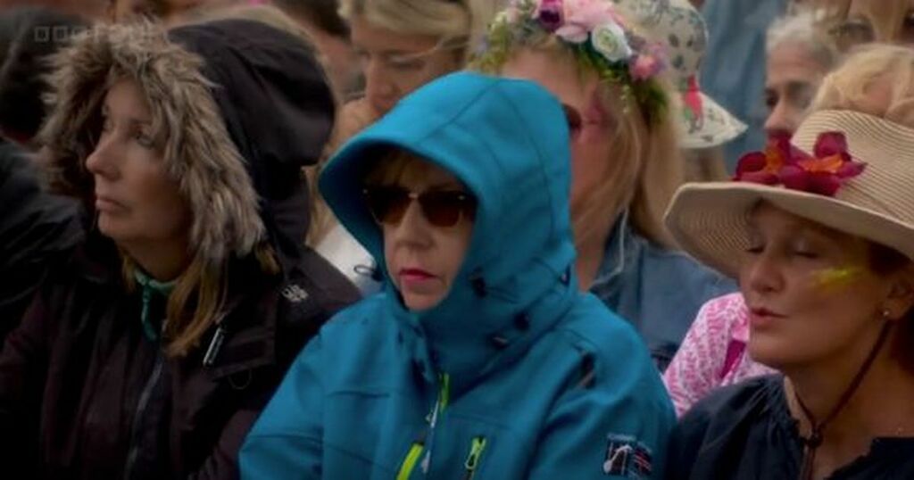 Queen 'spotted' at Glastonbury as brilliant moment…