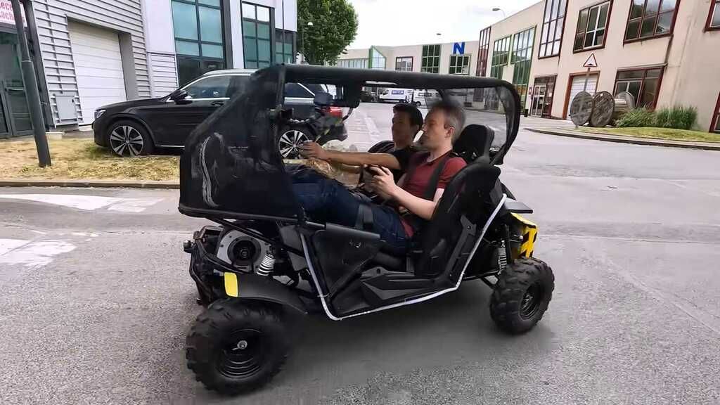 Driving A Car Facing Backwards Is Possible But…