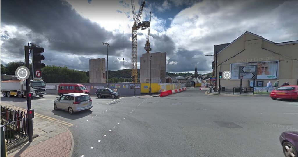 The big changes in Pontypridd captured in Google…