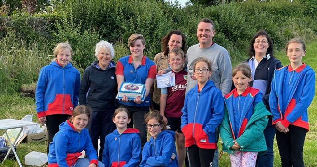 Kirkpatrick Durham girl receives the Guide's highest…