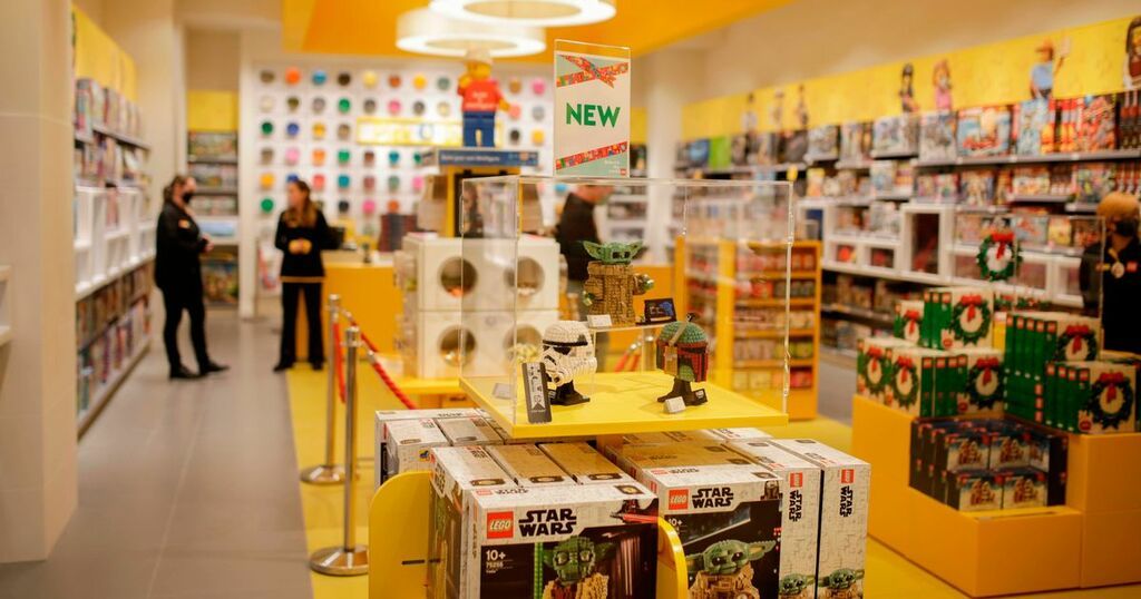 Free Lego up for grabs as Manchester's store…