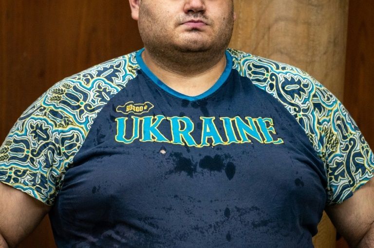 Far from war, Ukraine sumo team train for global glory…