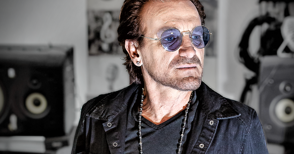 Bono lookalike 'hired by Vogue Magazine to fill in for…