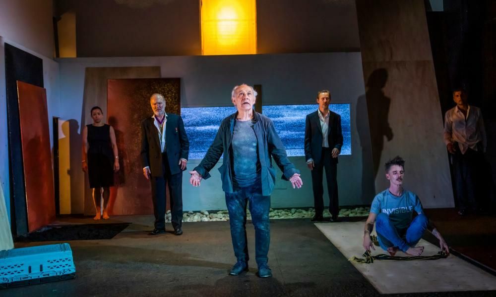 The Tempest review – Deborah Warner’s grimy island…