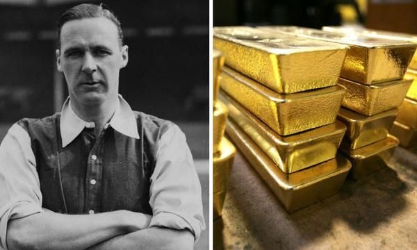 Who was the first footballer to be worth their weight…