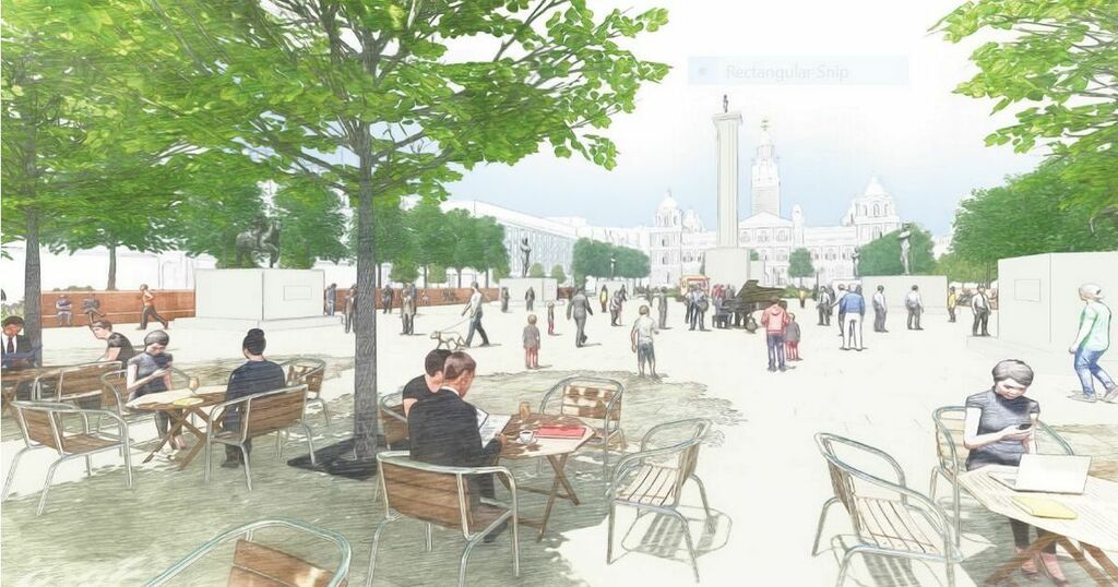Glasgow George Square revamp sketches revealed as…
