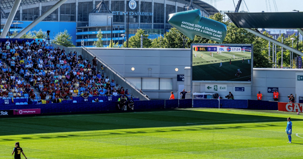 Paddy Power pull stunt during women's Euros to…