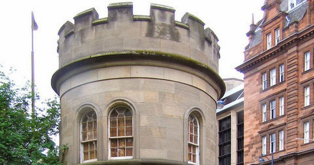 The spooky 19th century Edinburgh watchtower used to…