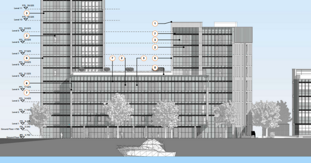 First look at plans to build 12-storey tower block…