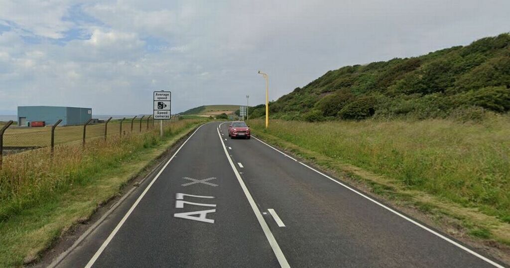 Man, 58, dies at scene of tragic A77 crash between car…